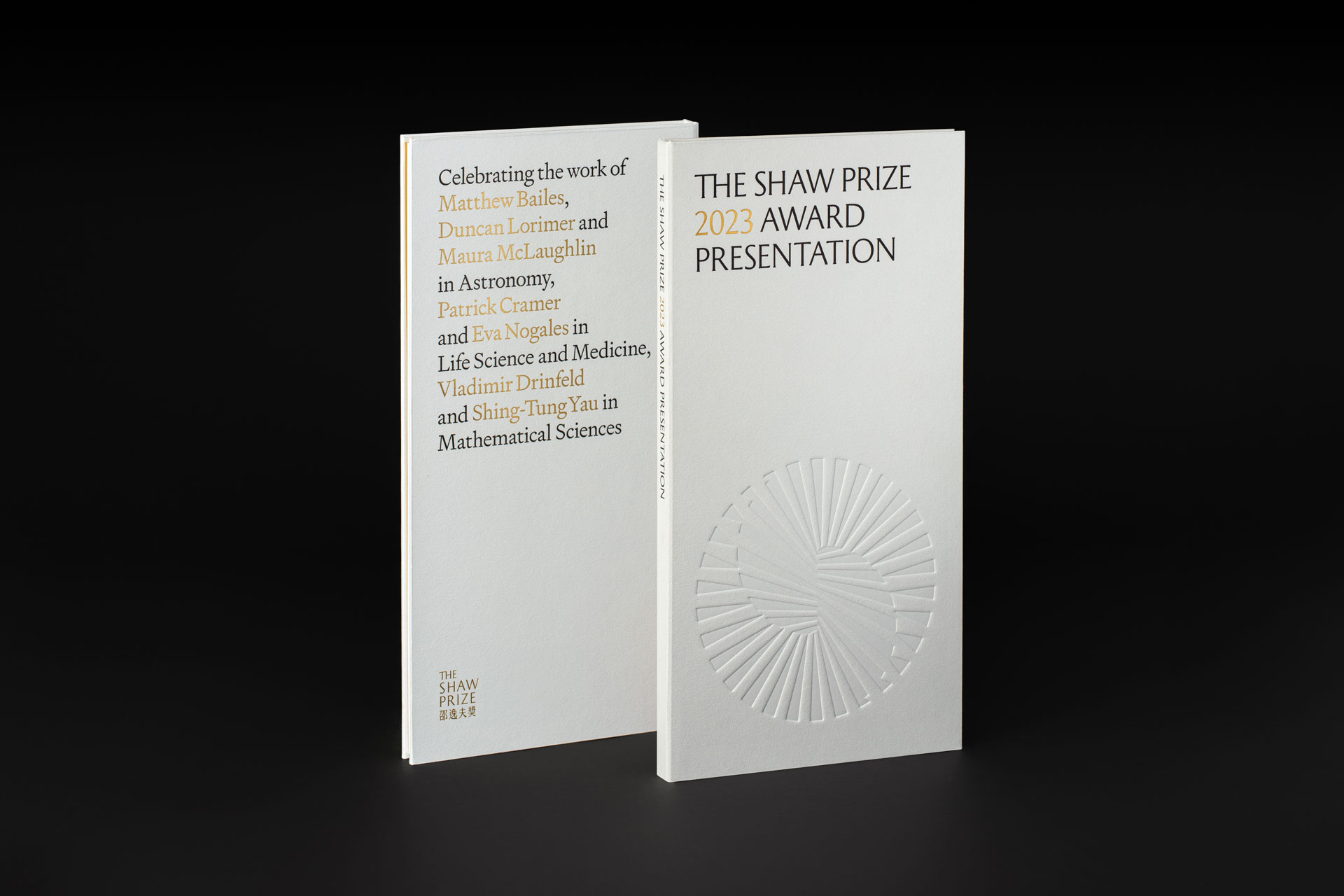 The Shaw Prize | Brand Identity | Toby Ng Design